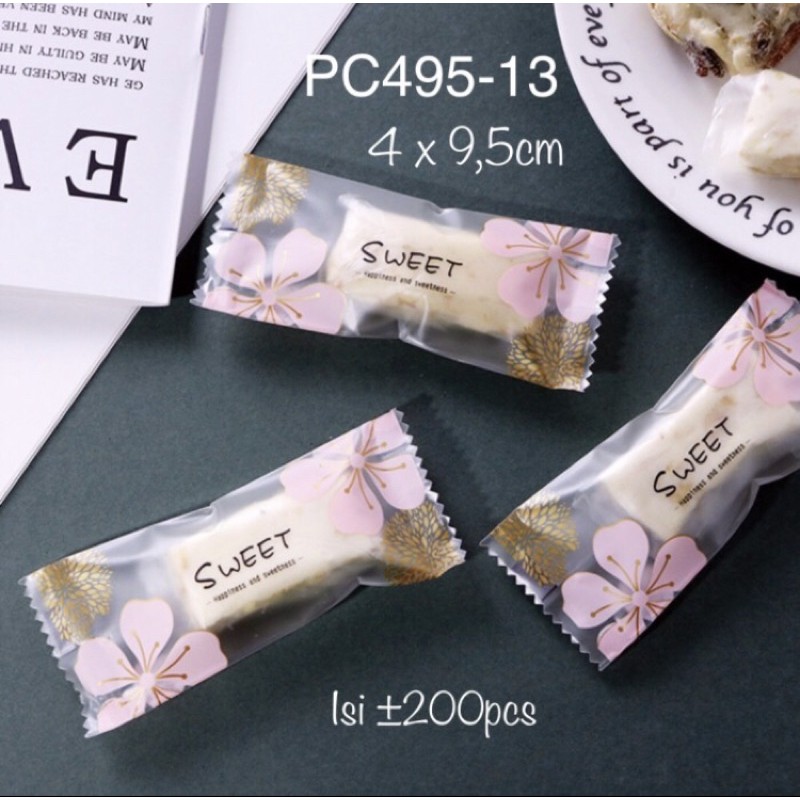 Jual PC49513 Plastik Nougat Coklat Kacang Packaging PC495 | Shopee ...
