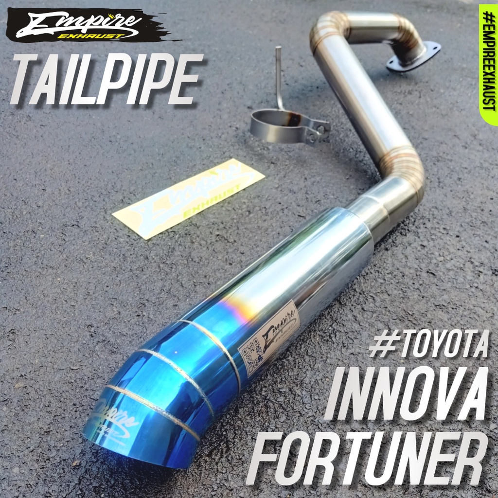 Jual Bolt On Knalpot Tailpipe Toyota Innova Reborn Fortuner 2KD / VNT ...