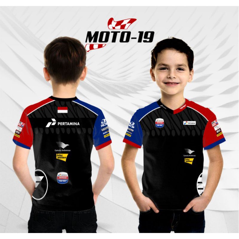 Jual Jersey MotoGP anak baju otomotif racing team kaos motogp mandalika ...