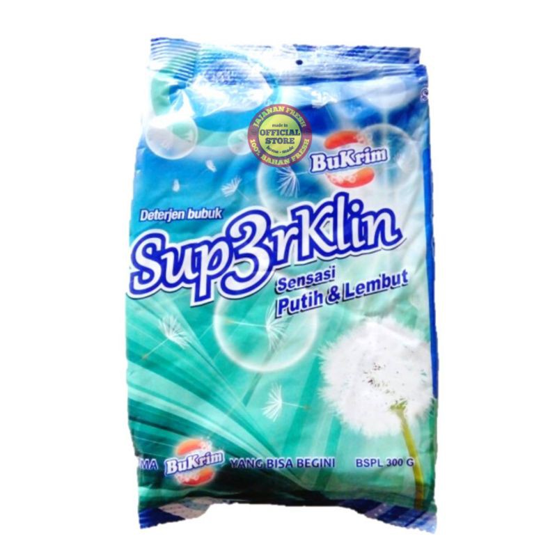 Jual Bukrim Superklin Detergent Bubuk Sensasi Menyegarkan Anti Bau ...