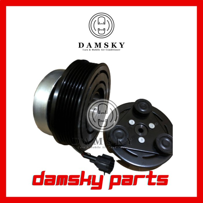 Jual Magnet Clutch Pully Compressor Grand Vitara Model Calsonic 6pk
