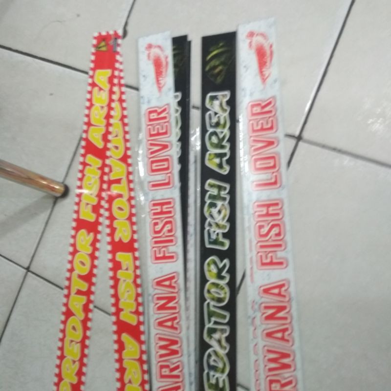 Jual stiker Ikan predator size 80 cm | Shopee Indonesia