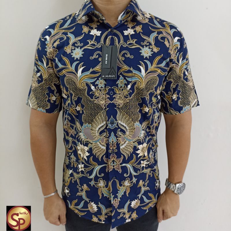 Jual HEM BATIK ALISAN LENGAN PENDEK | Shopee Indonesia