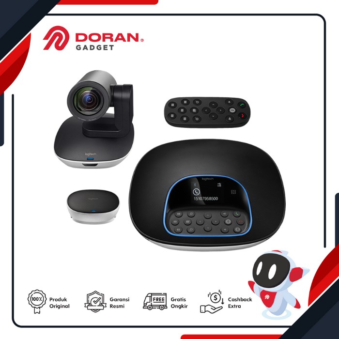Jual Logitech Group I Video Conference Camera I Hd & 10X Zoom - Garansi ...