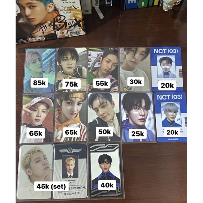 Jual Photocard PC Jeno Mark Renjun SPBU Xiaojun Shotaro Baseball ...