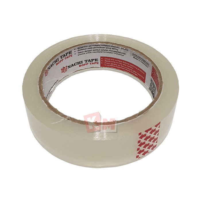 Jual Isolasi Selotip Bening Transparan Nachi 24 mm / 1 Inch x 72 Yard ...