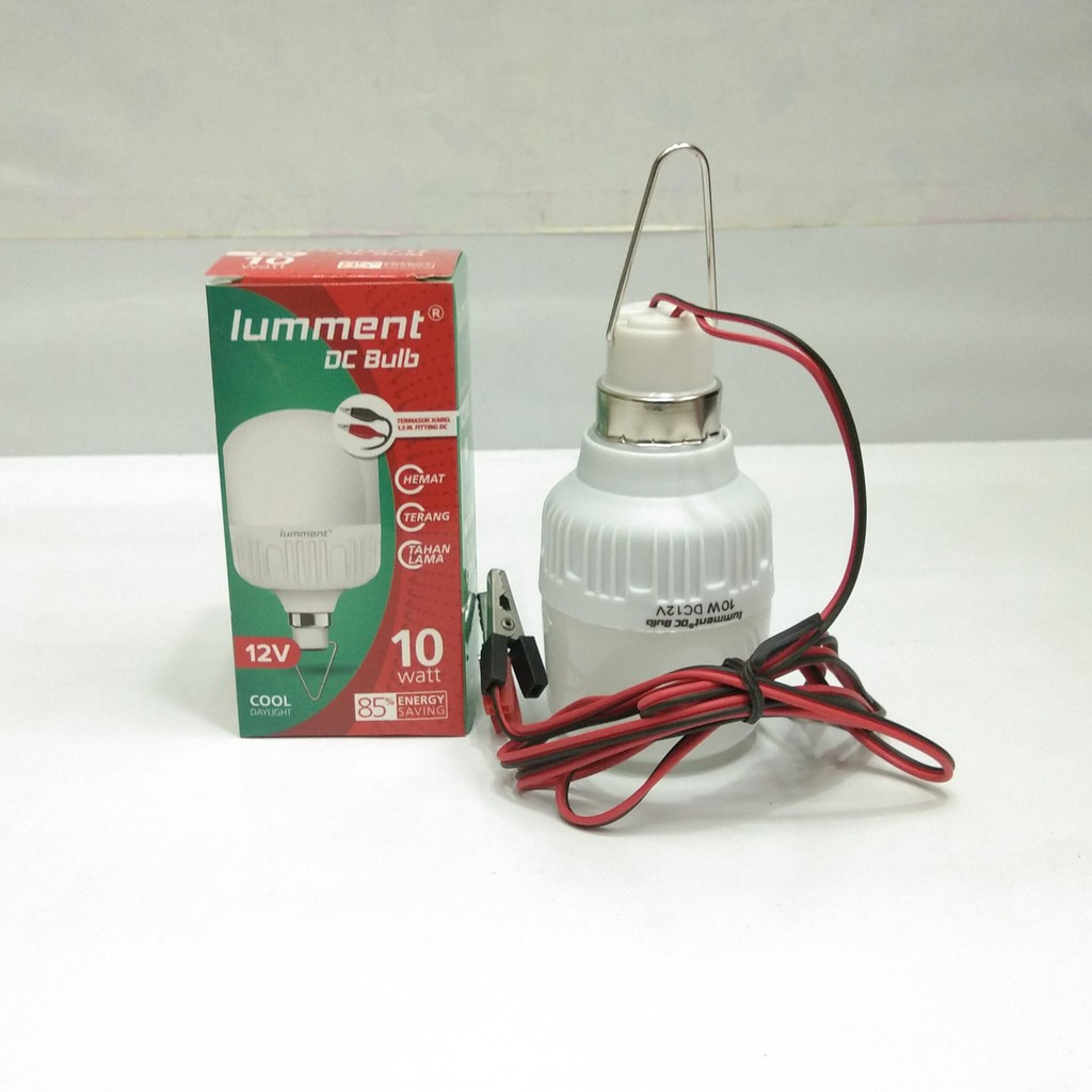 Jual LAMPU 12V AKI 10W LUMMENT 10 WATT LAMPU DC LED BULB ACCU 12VOLT 12 ...