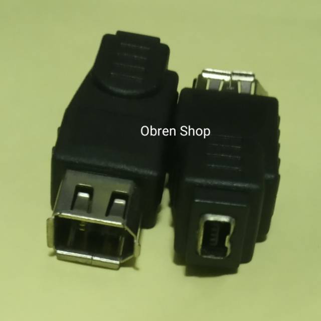 Jual KONEKTOR FIREWIRE 1394A 6 PIN FEMALE TO 4 PIN FEMALE | Shopee ...