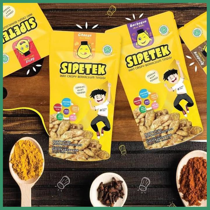Jual CRISPY IKAN SIPETEK - ORIGINAL / PEDAS - ORIGINAL | Shopee Indonesia