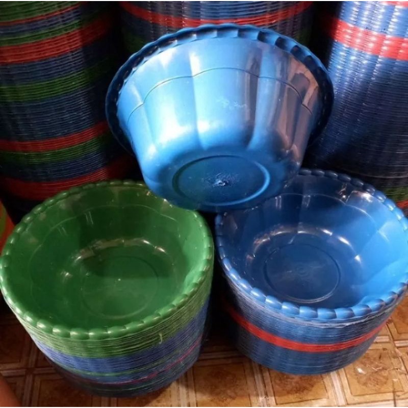 Jual Baskom Plastik Hajatan 12Pcs Kembang | Shopee Indonesia