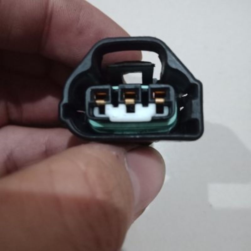 Jual Soket socket konektor sensor TPS pin 3 kabel original toyota vios ...