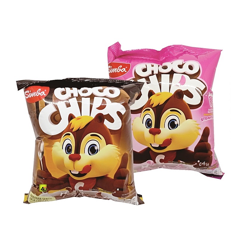 Jual SIMBA CHOCO CHIPS 2000 28 GRAM - 1 PAK ( ISI 5 ) | Shopee Indonesia
