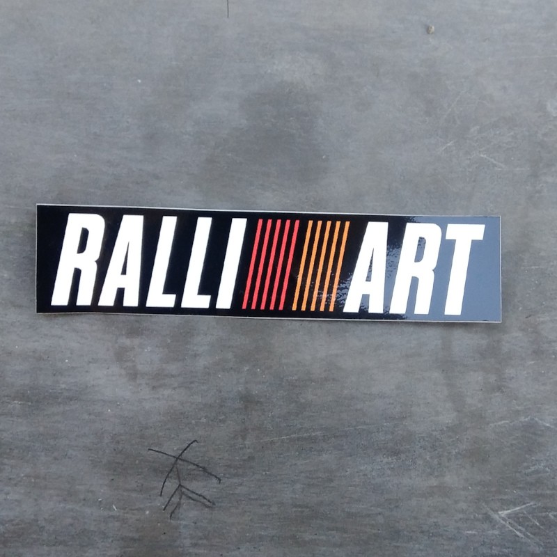 Jual Stiker Ralliart Rally Art Mitsubishi | Shopee Indonesia