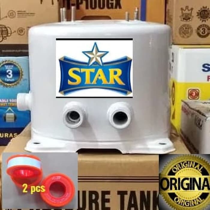 Jual Tangki besi bawah pompa air Sanyo original PDH 100 AN tabung ...