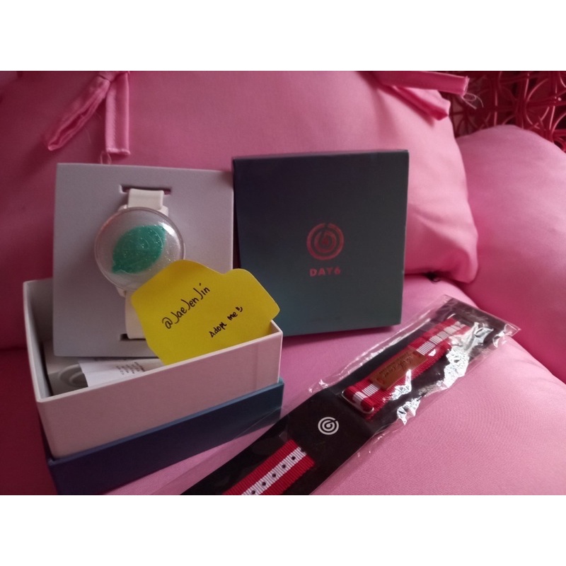 Jual [DAY6 MERCH / ONLY SET] lightband vers 1 + strap youth sungjin ...