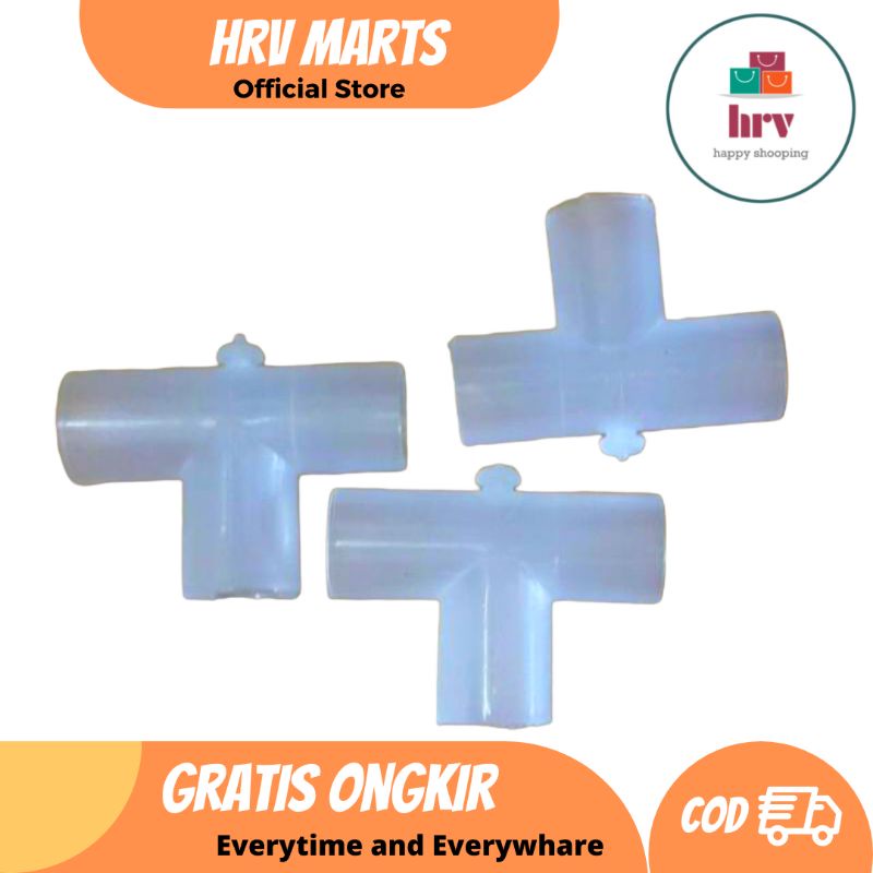 Jual Sok pipa/Knee/Keni T Sambungan pipa bentuk TE aquarium | Shopee ...