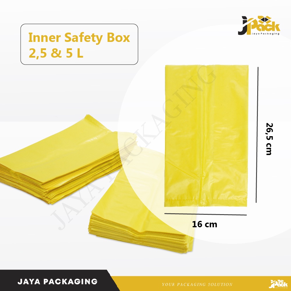 Jual Plastik Inner Safety Box 2,5 & 5 L Plastik/Inner/safetybox ...