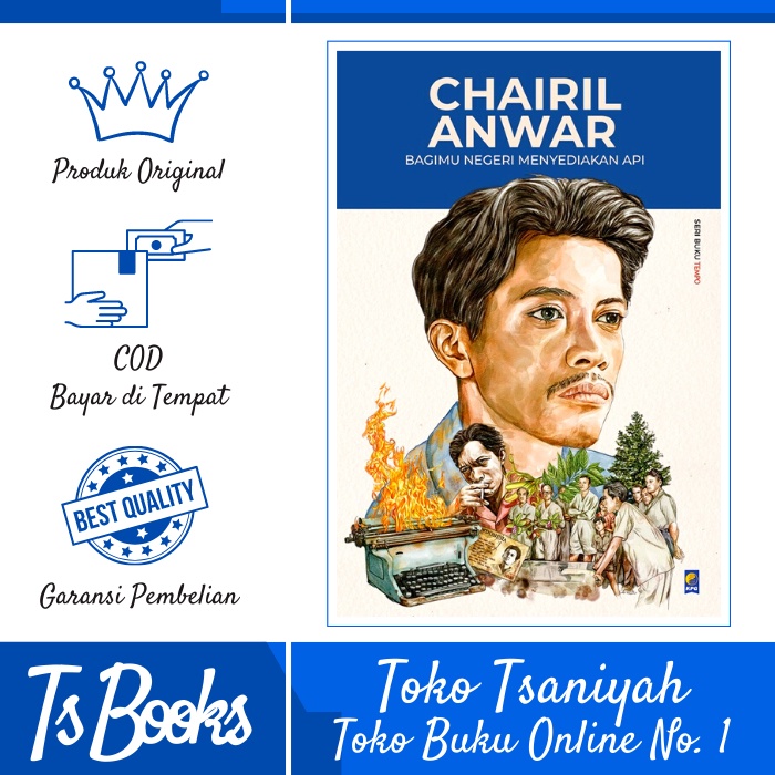 Jual Buku Biografi Tokoh Seri Tempo Chairil Anwar 2022 Redaksi Tempo ...