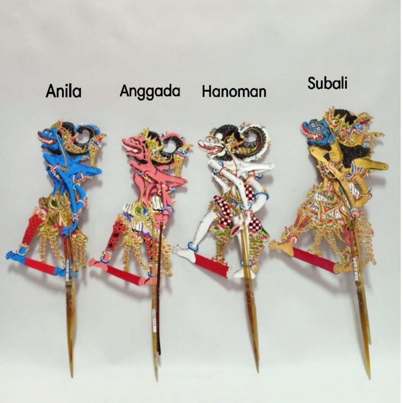 Jual wayang kulit kresna abimanyu baladewa parikesit nakula bisma BEST ...