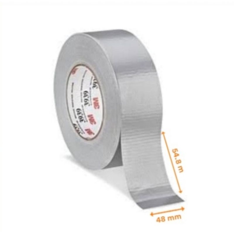 Jual Duct Tape 3939 Heavy Duty Size 48mm x 54,8M Lakban Kain 3M Silver ...