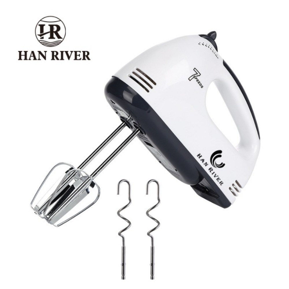 Jual Han River Hand Mixer HE -133 (Putih) / Pengocok Pengaduk Adonan ...