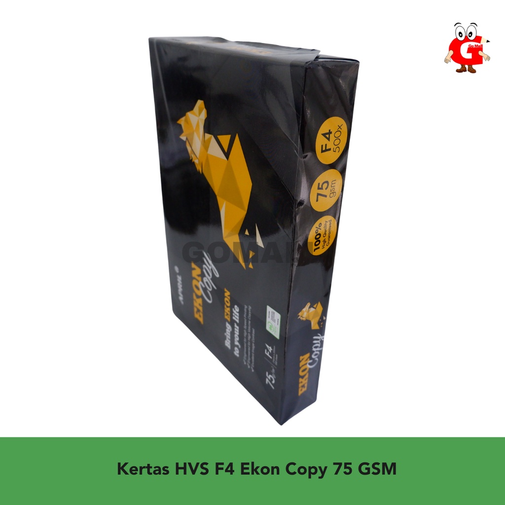 Jual Ekon Copy Kertas HVS Fotocopy 75 GSM F4 | Shopee Indonesia