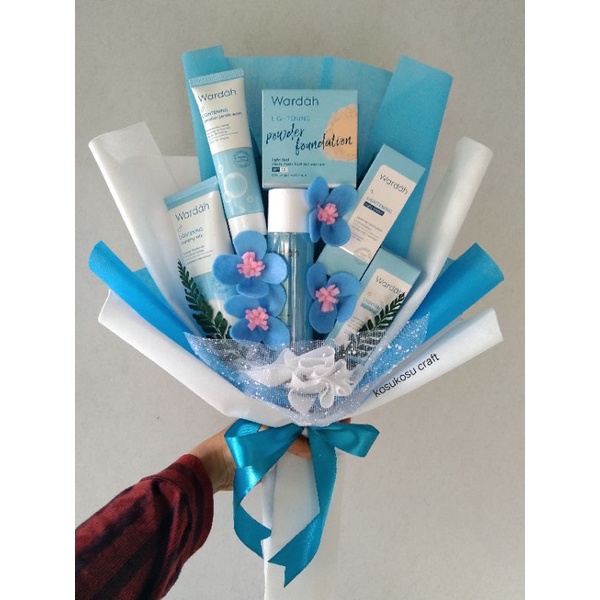 Jual buket makeup buket kosmetik wardah | Shopee Indonesia