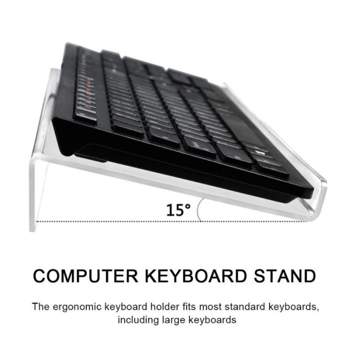 Jual Acrylic Keyboard Stand - Alas Peninggi Keyboard Case Akrilik ...