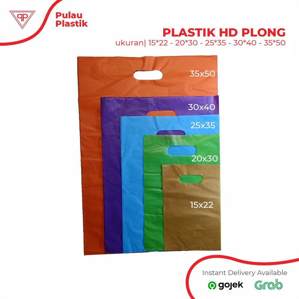Jual Kantong Plastik Plong/Hd plong/Ukuran 20x30/Hd Non Plong 20x30 ...