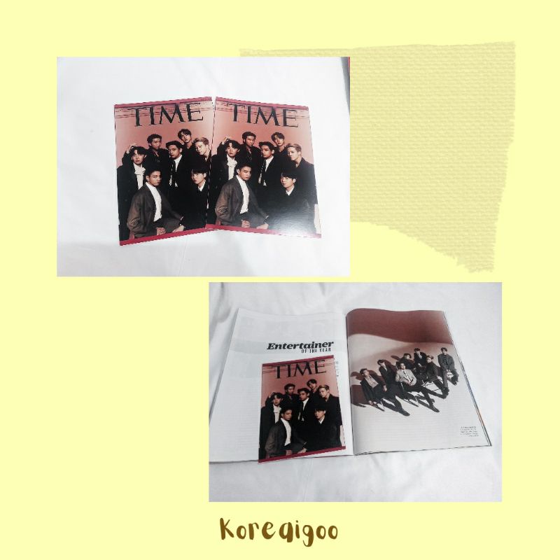 Jual Official Time Magazine BTS Cover | Shopee Indonesia