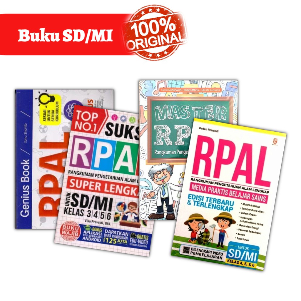 Jual Buku RPAL Edisi Terbaru & Terlengkap Rangkuman Pengetahuan Alam ...