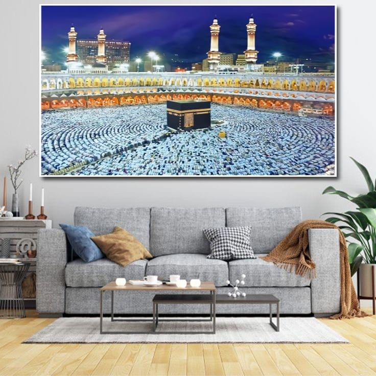 Jual DEKORASI RUANGAN POSTER KABAH UKURAN BESAR 100X70CM 150X100CM ...