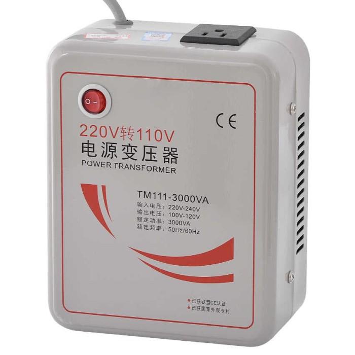 Jual Listrik | Trafo Step Down Ac 220V To 110V 3000Watt Tm111-3000Va ...