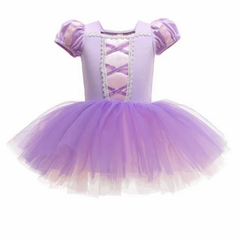 Jual dress rapunzel ballet / dress tutu anak / dress tangled baju balet ...
