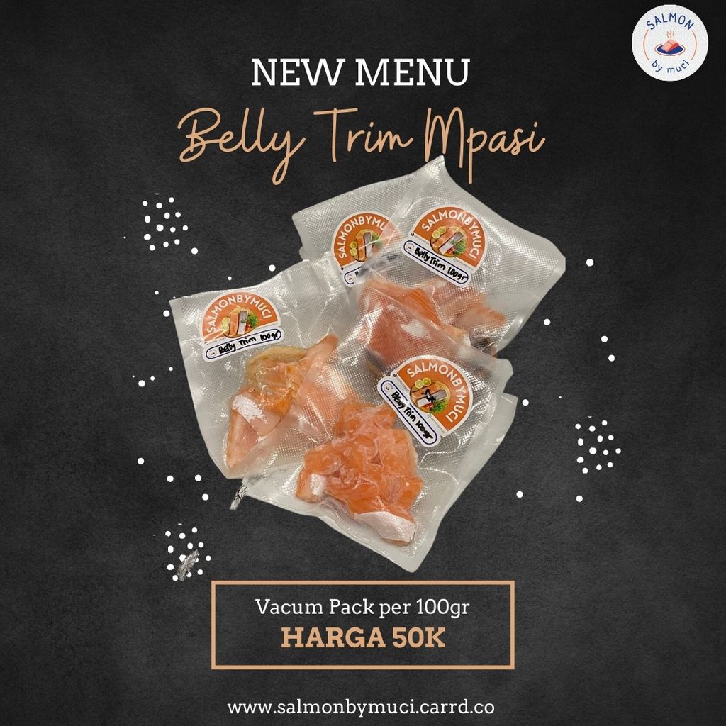 Jual [READY] Salmon Belly Trim & Salmon Cubes | Shopee Indonesia