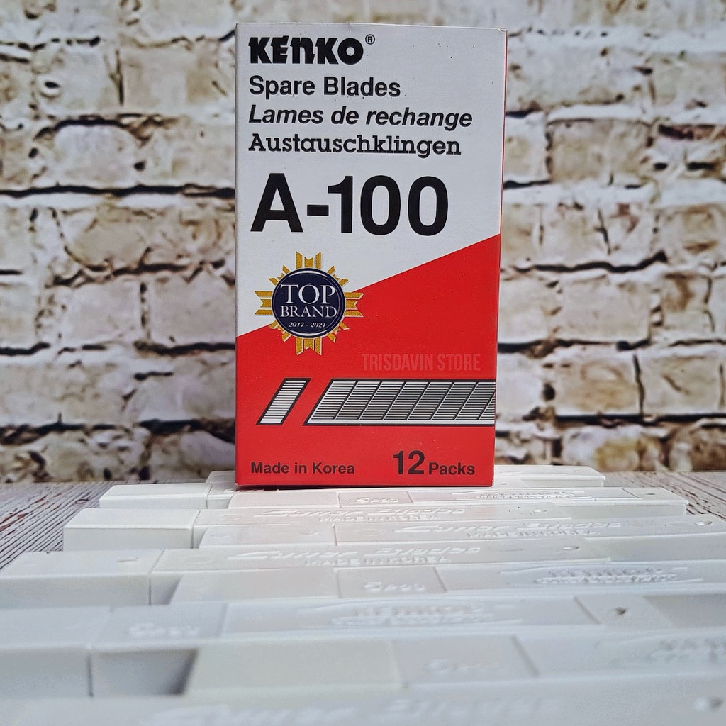 Jual Cutter blade Kenko A100 ukuran kecil refill cutter Kenko A300 ...