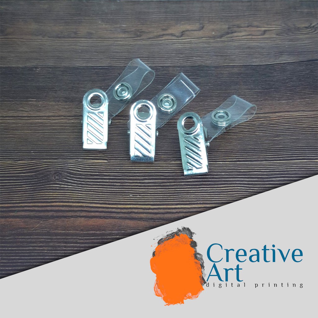 Jual Penjepit ID Card Jepitan Name Tag | Shopee Indonesia