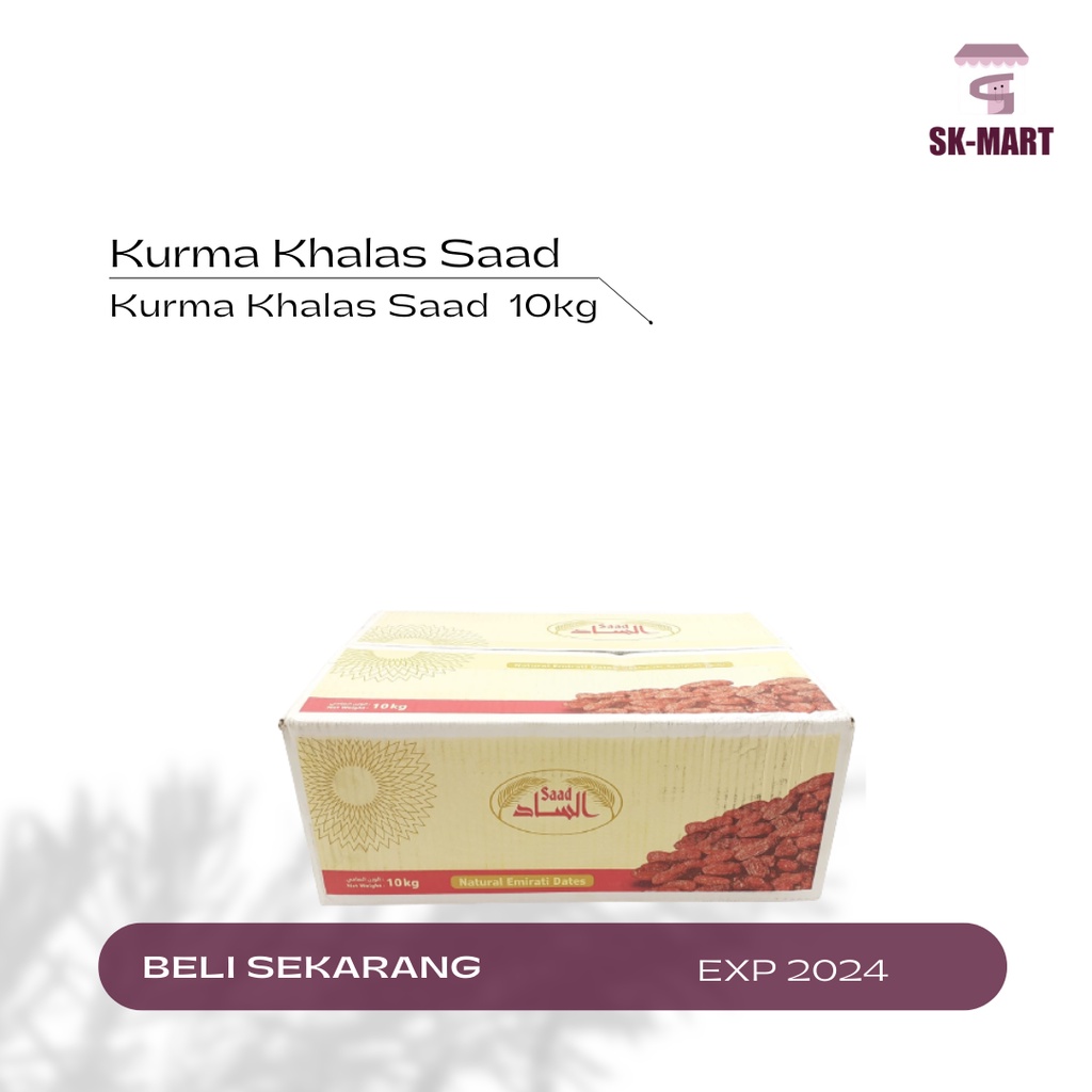Jual KURMA KHALAS SAAD / 10KG | Shopee Indonesia