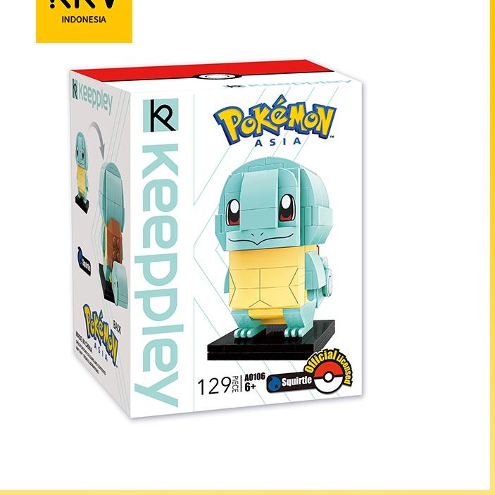 Jual KKV - QMAN Keeppley Pokemon Block Toy, Pikachu / Eevee / Psyduck ...