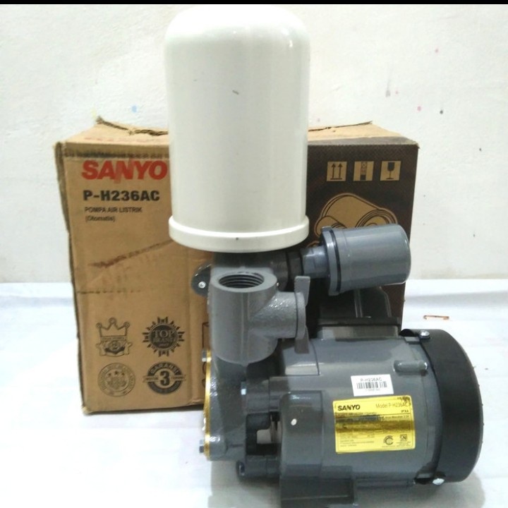 Jual Mesin Pompa Air Sanyo P-H236AC PH 236 AC Otomatis 200 Watt 200W Otomatis | Shopee Indonesia