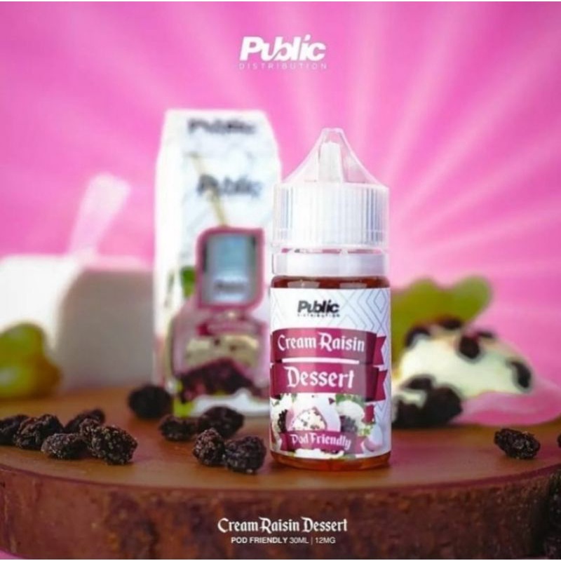 Jual Liquid Cream Raisin V2 30ml Pods friendly - cream raisin dessert ...