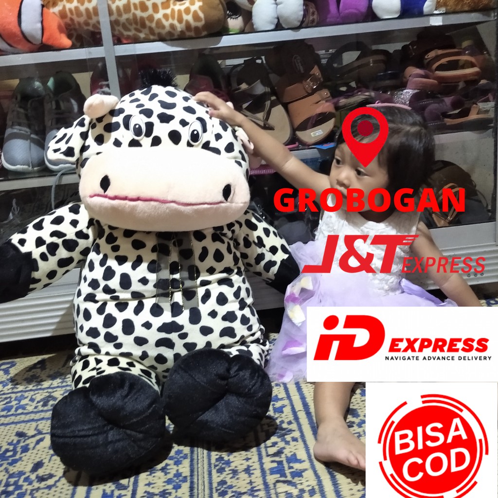 Jual BONEKA SAPI JUMBO full body 80CM | Shopee Indonesia