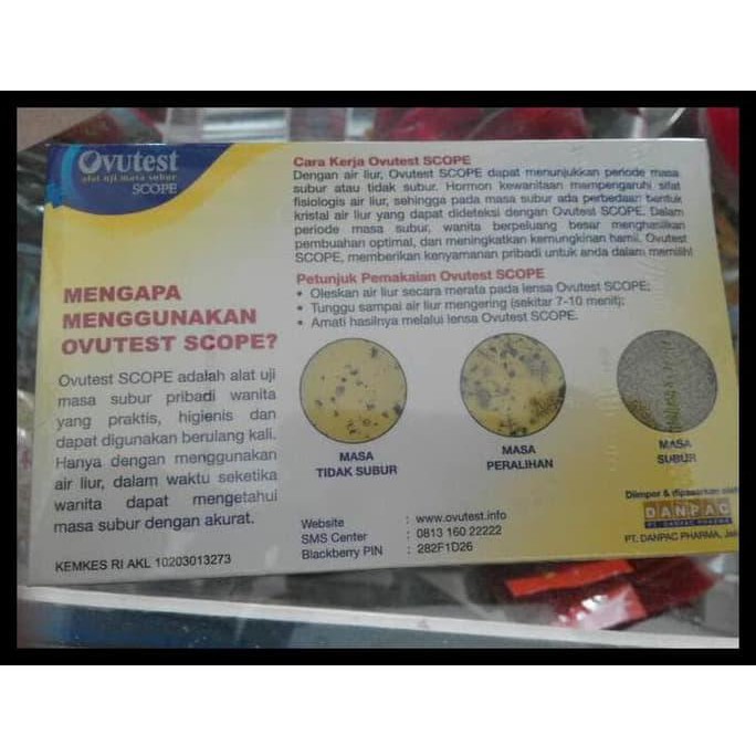 Jual Alat Tes Kesuburan Ovutest Scope {PROMO SPECIAL Kode 1433 | Shopee ...