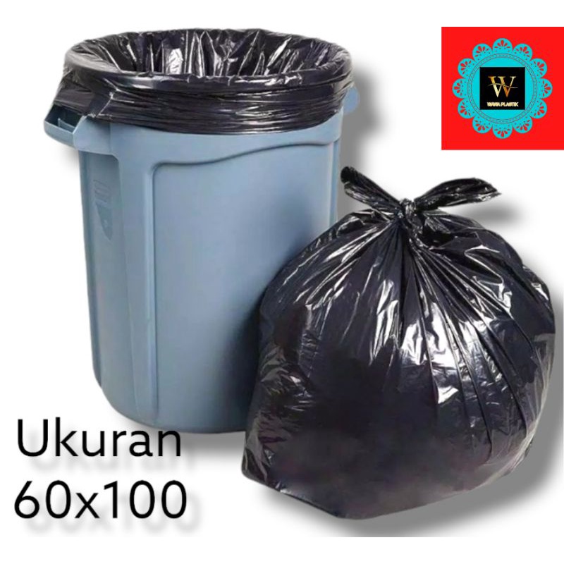 Jual Plastik Sampah Hitam / Kantong Sampah Besar / Plastik Packing ...
