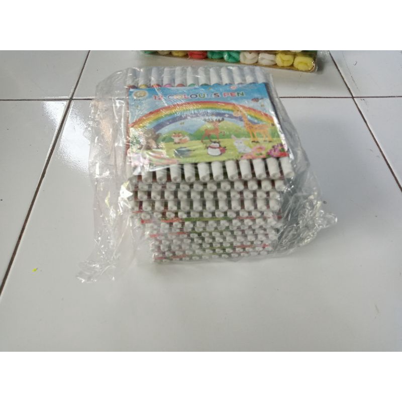 Jual spidol warna 1 pak besar isi 144pcs | Shopee Indonesia