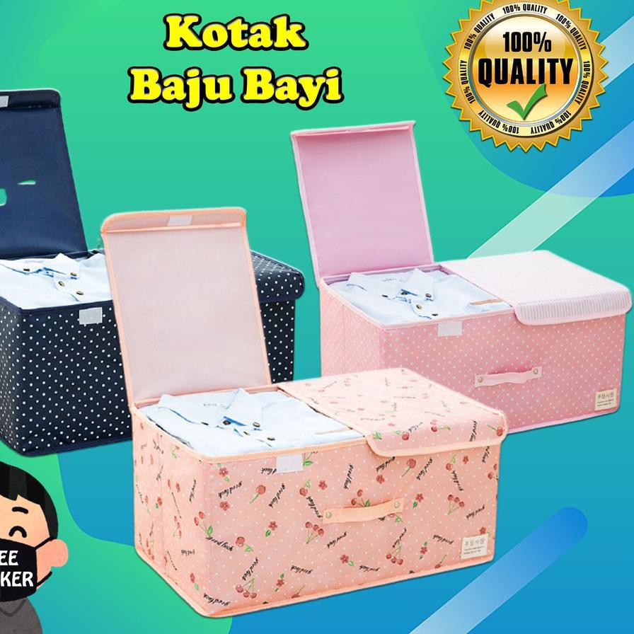 Jual Container Box Baju Bayi Keranjang Pakaian Anak Tempat Penyimpanan ...