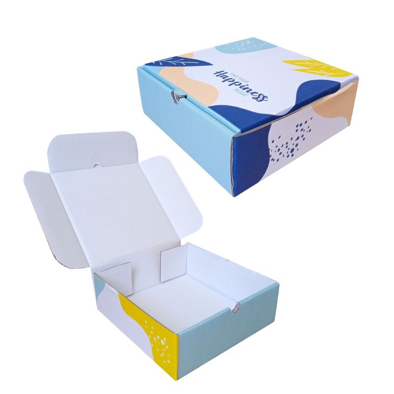 Jual Custom Kardus Box 20x20x7 cm Kardus/Sablon box/Karton/Polos/Pizza ...