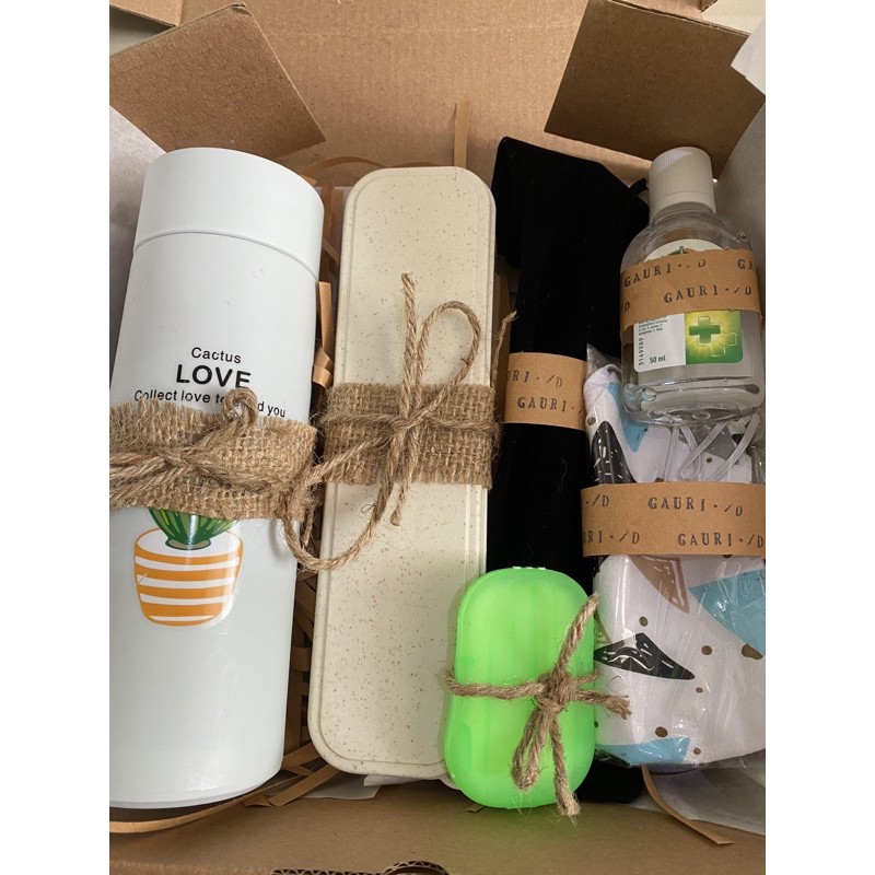Jual paket/hampers/kado starter kit new normal|kado ulangtahun ...