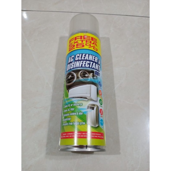 Jual Ac cleaner spray disinfectant ac mobil ruangan 500ml | Shopee ...