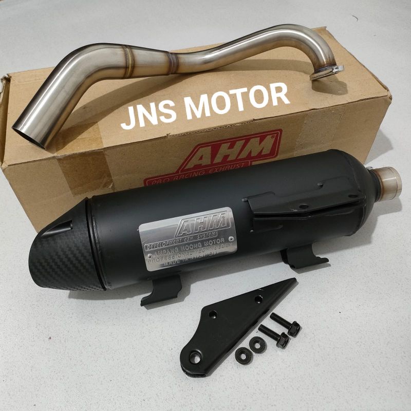 Jual Knalpot AHM Original Standar Racing - Beat / Scoopy / Spacy (Karbu ...